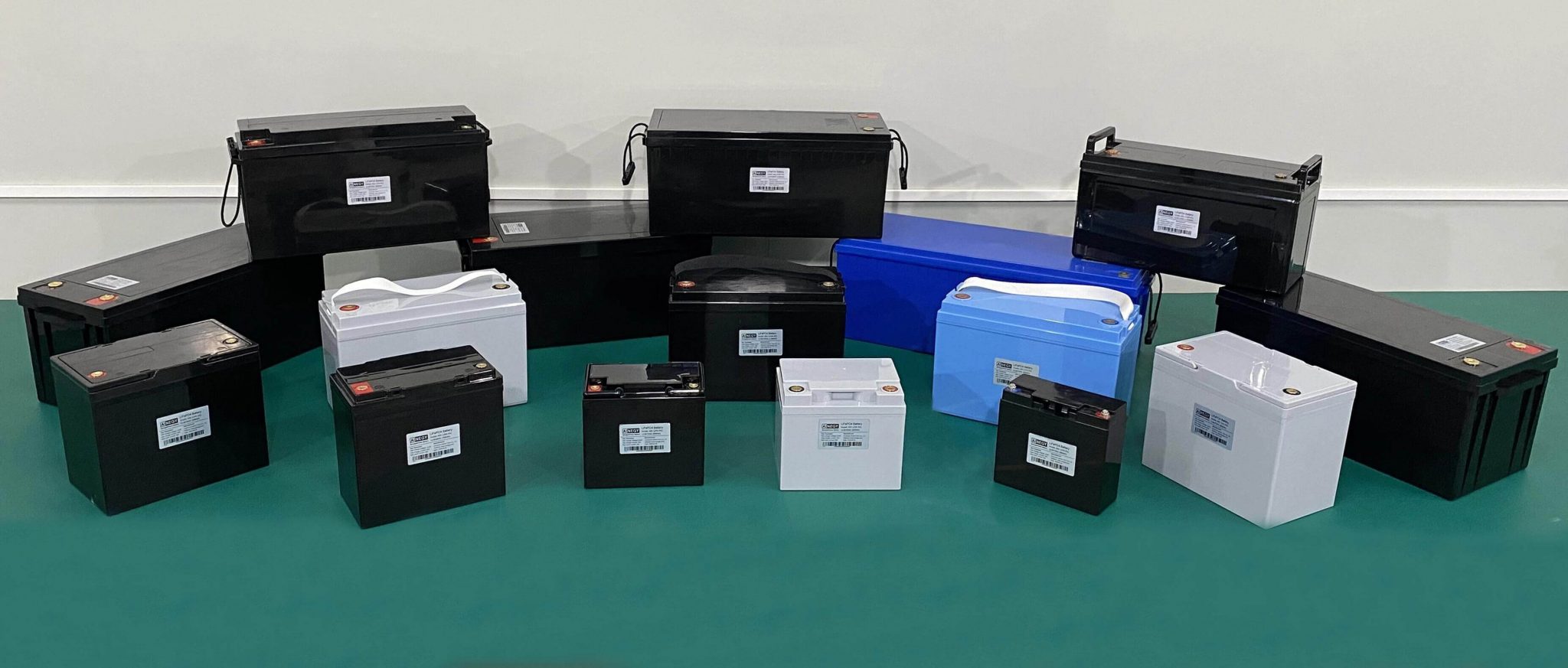 ALL IN ONE Dyp syklus 12V100Ah LiFePO4 batteri med intelligent BMS for ...